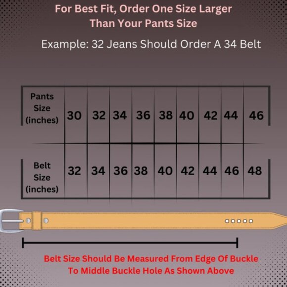 R&R | Accessories | Mens Heavy Duty Full Grain American Steer Hide ...